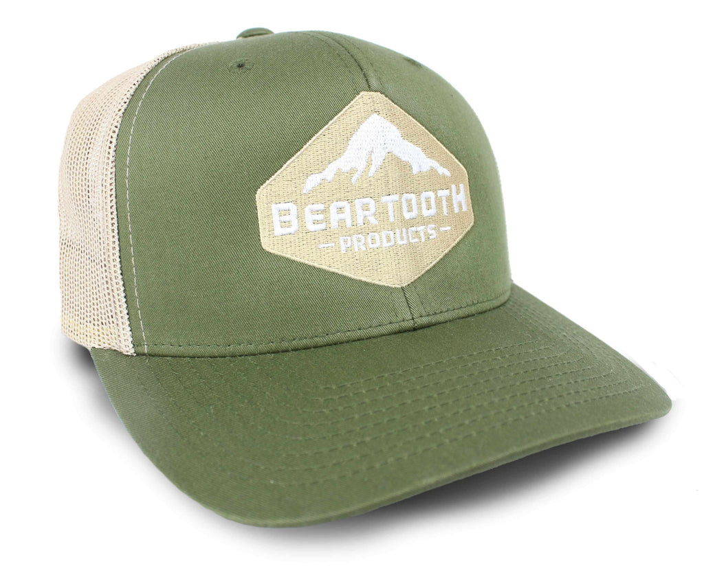 Beartooth Products Diamond Mountain Hat in Moss/Khaki